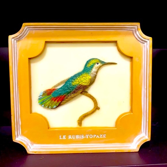 Artisan | Wall Decor | Hummingbird Marble Wall Plaque Painting Hand ...